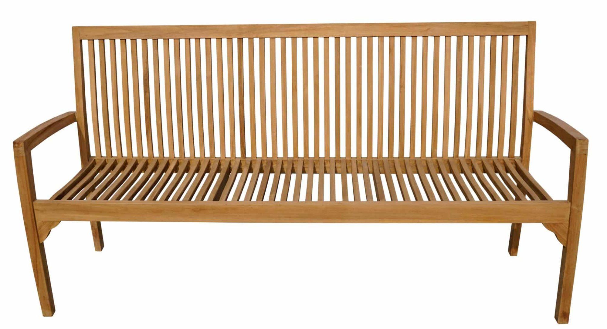 Záhradná lavica RIVIERA teak natural | Zanada.sk